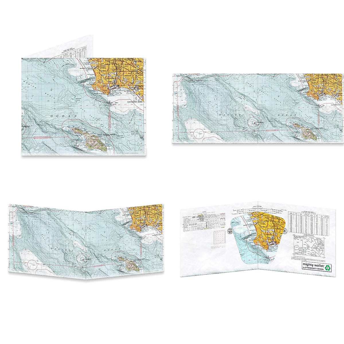 mighty wallet LA Ocean Tyvek Wallet | Paper Wallet | minimalist wallet