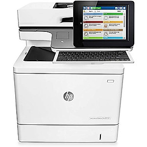 HP Color LaserJet Enterprise M577dn (B5L46A#BGJ) Duplex 3600 dpi USB/Ethernet Laser Multifunction Printer (Renewed)
