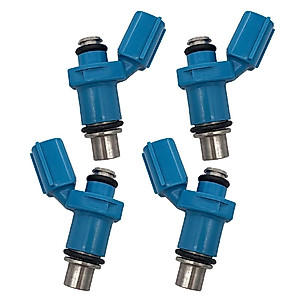 EPSIRMP 4pcs Set Fuel Injectors Compatible with Yamaha 40 50 60 HP 4 Stroke 50 60 HP 2 Stroke 6C5-13761-00-00