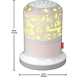 Fisher Price Baby Sound Machine Smart Connect Deluxe Soother with Customizable Music, Timers & Light Projection
