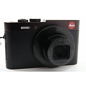 Leica 18488 C Typ112 Compact Digital Camera, 3", Dark Red