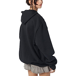 Amiblvowa Y2k Hoodie Zip Up Women Oversized Graphic Sweatshirt Aesthetic Vintage Harajuku Grunge Teen Girls Halloween Jacket