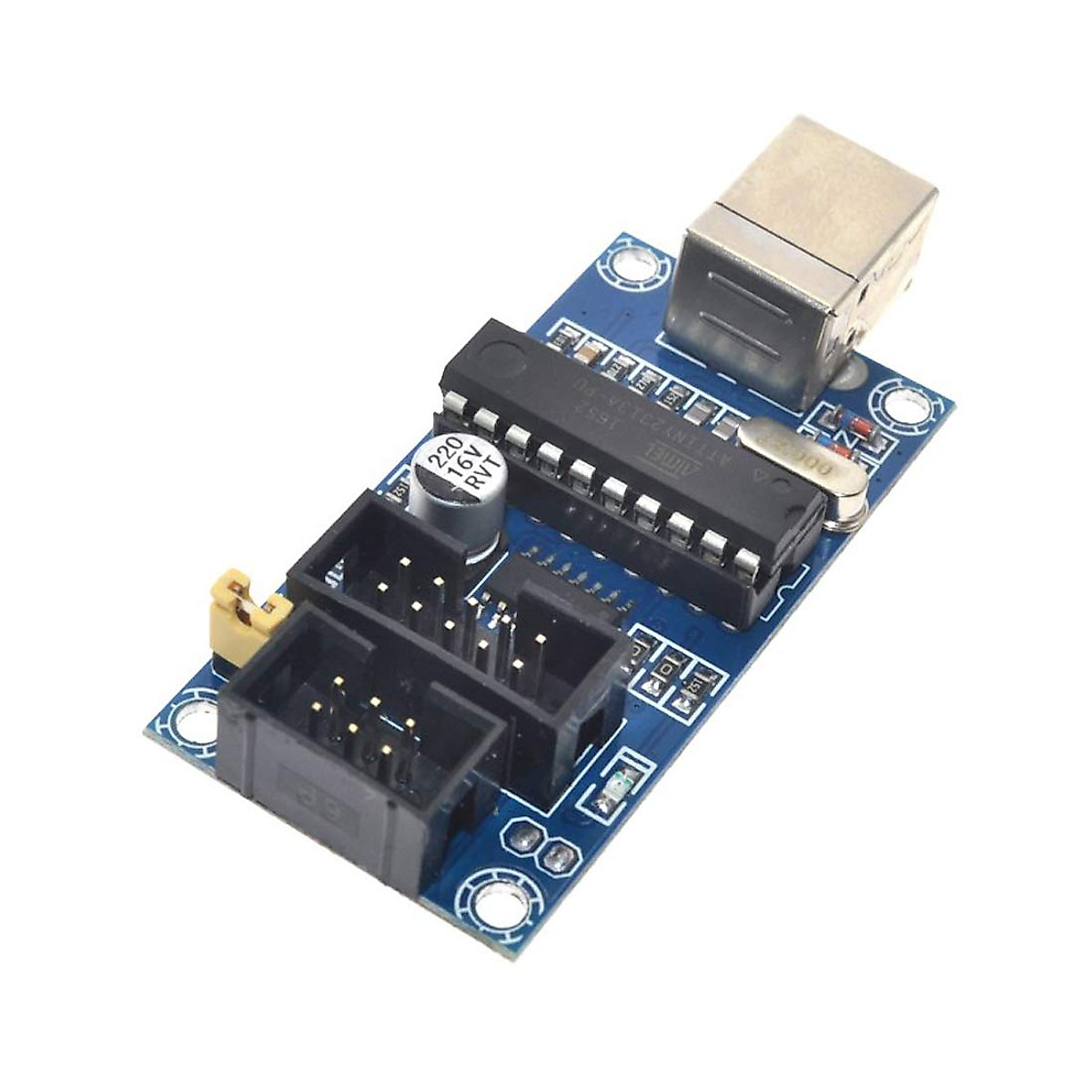 HiLetgo USBTiny USBtinyISP AVR ISP Programmer 6/10 Pin Bootloader for Arduino UNO MEGA