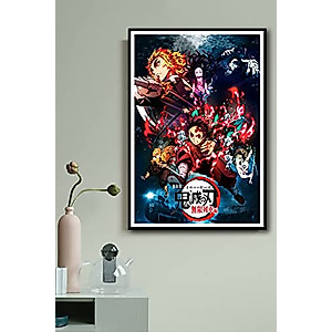 WEMAKES Anime Poster 12X16 Inch Canvas Poster Home Decor Painting Anime Wall Art Fans Gift No Frame