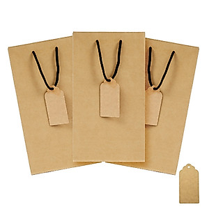 TOHOKU PRIME 2 Bottle Wine Gift Bag, 7.15x4x13 Inch, 24Pcs Double Wine Bottle Gift Bag, 2 Bottle Wine Bag, Wine Gift Bags for 2 Bottles