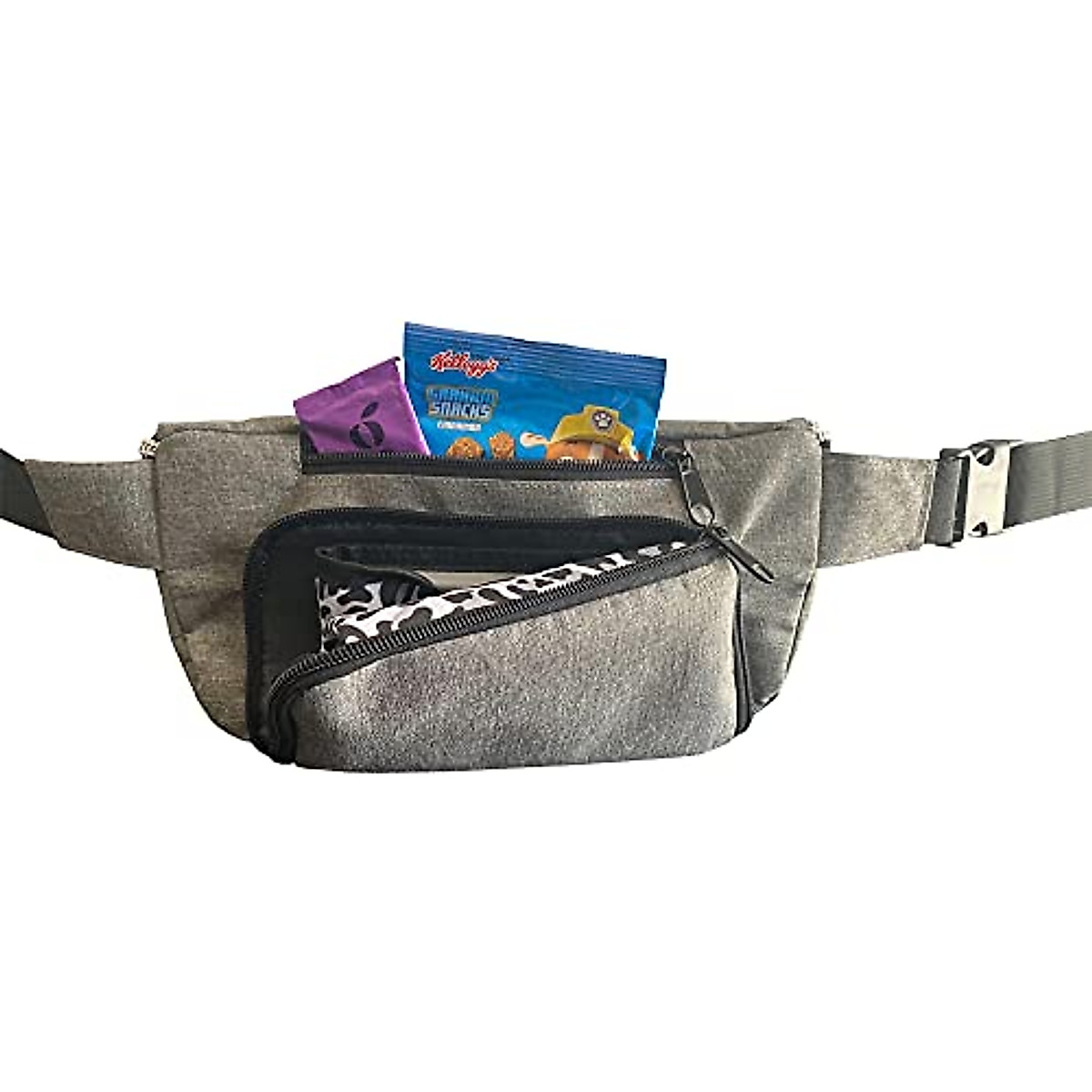 Lotus Lane Crossbody Diaper Bags for Baby Mini Diaper Bag Fanny Packs Stroller Diaper Bag for Men and Women (animal Print)