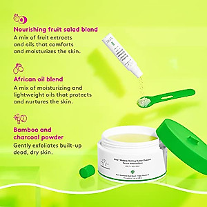 Drunk Elephant Slaai Makeup-Melting Butter Cleanser and Bamboo Booster. Innovative Makeup Removing Cleansing Balm that Melts Away Dirt, Makeup & Sunscreen (3.88 Ounce)