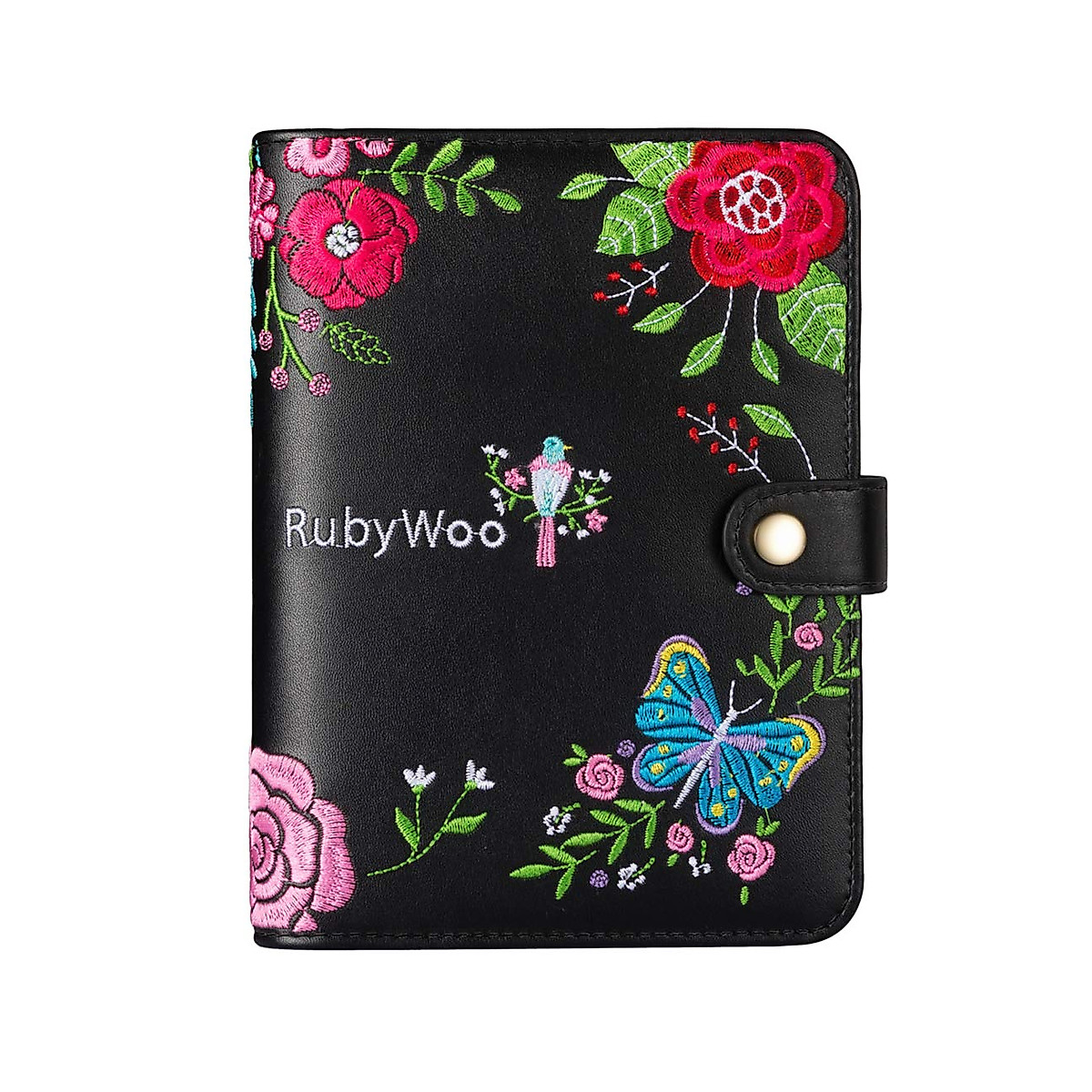 Guokichy Journal Travel Composition Notebook Filofax Planner Organiser Refills for Monthly Weekly Daily (Embroidery, A6)