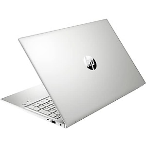 HP Pavilion 15.6 Inch FHD Touchscreen Business Laptop with 12th Gen Intel Core i7-1255U, 8GB RAM, 512GB SSD, Backlit Keyboard, HDMI, Windows 11 Pro, Silver, PCM