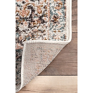 nuLOOM Vintage Medallion Liliana Accent Rug, 2x3, Beige