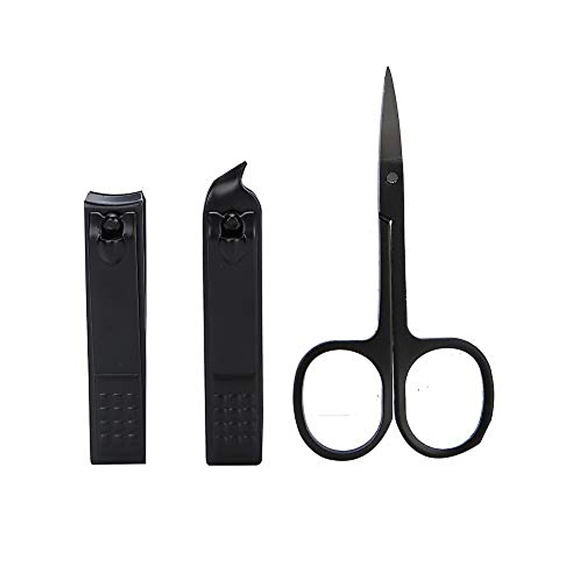8pcs Manicure Set, Stainless Steel Material High Hardness Mens Grooming Kit, Eyebrow Scissors Nail Clipper Acne Needle Pedicure Kit, for Trim Nail Edge