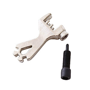 Toxz Bike Bicycle Cycle Chain Pin Remover Link Breaker Splitter Extractor Tool Kit,Bike Steel Chain Breaker Repair Tool