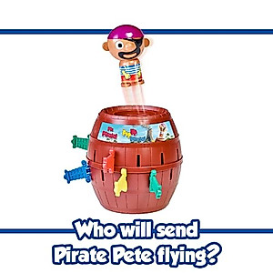 TOMY Pop Up Pirate Board Game - Swashbuckling Kids Games for Family Game Night - Kids Activities and Pirate Accessories - Family Board Games for Kids Ages 4 and Up