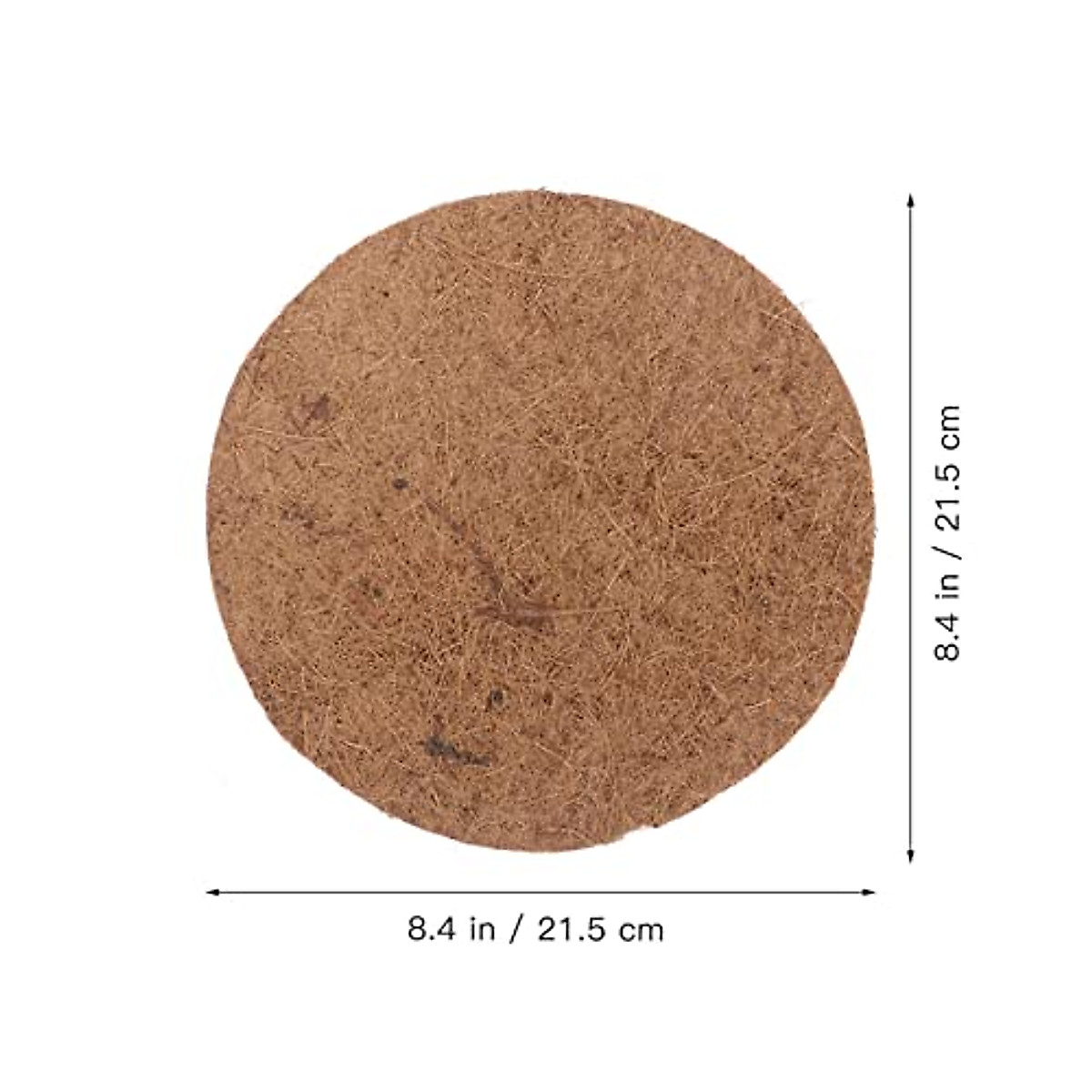 POPETPOP Pigeon Nest Mat Nesting Pads: 10PCS Bird Nesting Materials Bird Breeding Nest Bird Eggs Mat Coconut Fiber Substrate Bird Nest