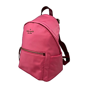 Kate Spade New York Chelsea Medium Nylon Backpack, Deep Dahlia (WKR00556-651)