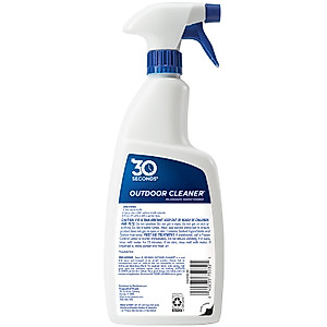 30 SECONDS Outdoor Mold & Mildew Stain Remover Spray | Ready To Use | 32 fl. oz. | 2 Pack