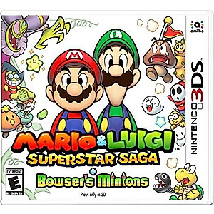 Mario & Luigi Superstar Saga + Bowser's Minions - Nintendo 3DS (Renewed)