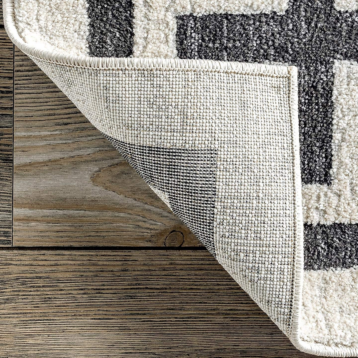 nuLOOM Imani Border Area Rug, 8' x 10', Beige