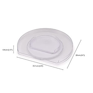 Joseph Joseph FridgeStore Rotating Organiser, One Size, Clear/Blue