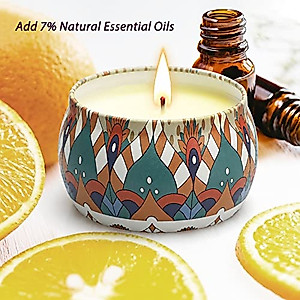 Candles Gifts for Women,4 Pack Scented Candles Clearance,120H Burning Aromatherapy Candles for Home Scented,Birthday Gifts for Women Soy Candles Gift Set for Christmas, Thanksgiving,ect