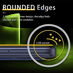 Ogrish [2+2 Pack] Tempered Glass Screen Protector for Motorola Moto Z4 with Camera Lens Protector - Anti-Fingerprint, Anti-Scratch, HD Clarity