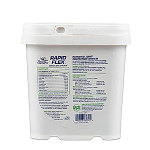 Manna Pro Rapid Flex | Fast Acting Joint Supplement for Horses | Clinically Proven Unique Patented Formula | 4 Pounds, White