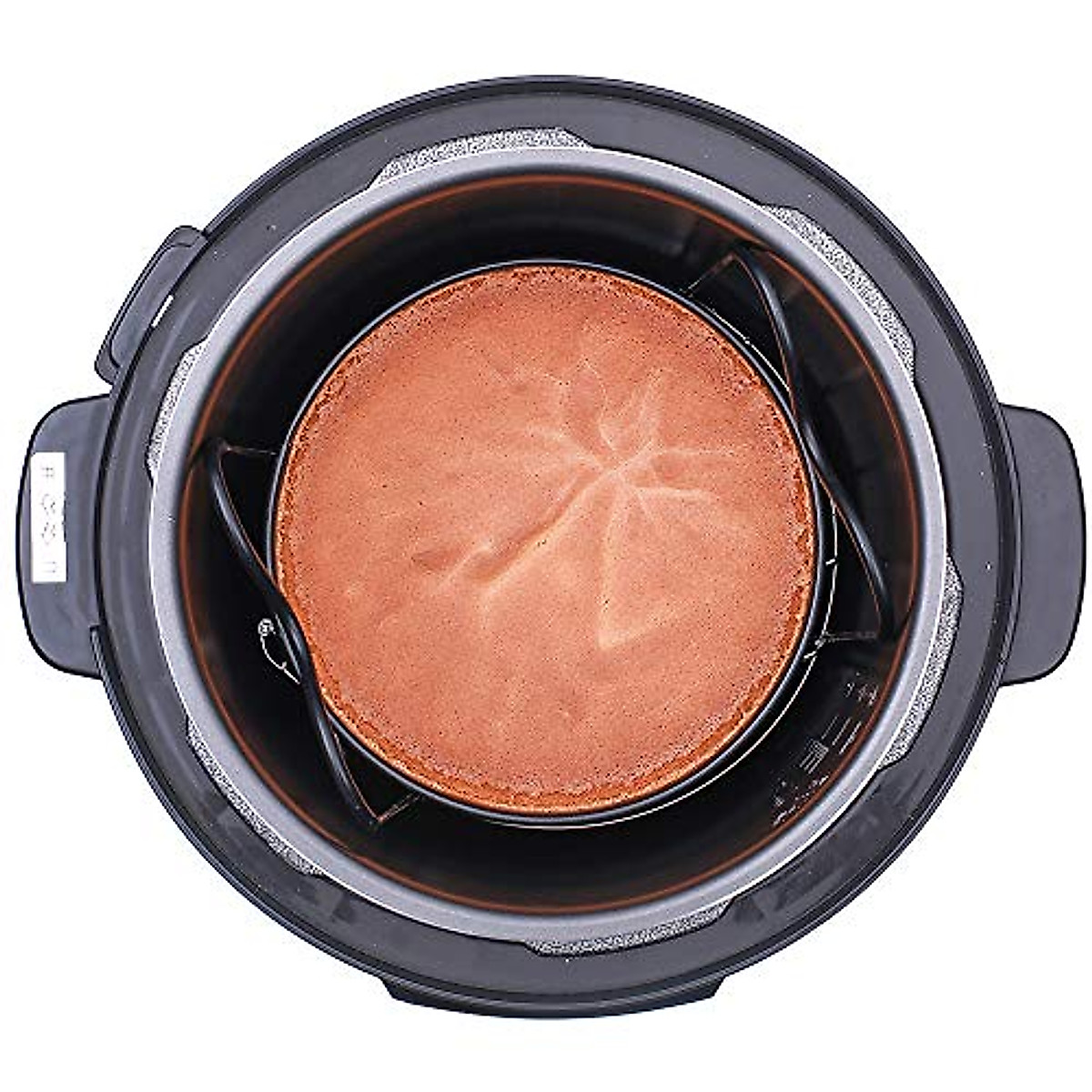 HapWay Steamer Rack Trivet with Heat Resistant Silicone Handles Compatible with Instant Pot 6 & 8 qt Accessories, Stainless Steel Steaming Rack Trivet Stand for Pressure Cooker