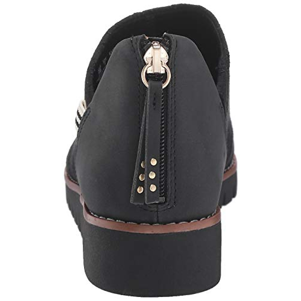 Dr. Scholl's Shoes womens Insane Loafer, Black Microfiber, 7.5 US