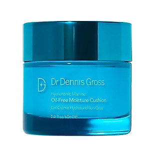 Dr Dennis Gross Hyaluronic Marine™ Oil-Free Moisture Cushion: for Dull, Dehydrated or Dry Skin, 2 fl oz