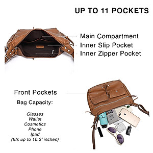 Scarleton Crossbody Bags for Women, Crossbody Purses for Women, Women's Crossbody Handbags with Multiple Pockets, H180035 - Turquoise Green