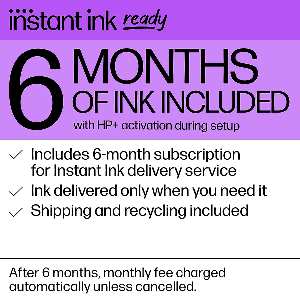 HP DeskJet 2755e Wireless Color All-in-One Printer with bonus 6 months Instant Ink (26K67A)