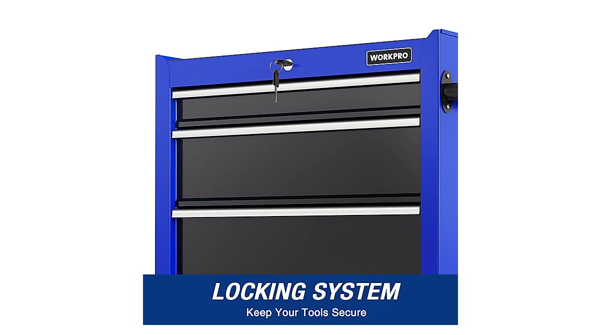 WORKPRO 4-Drawer Tool Chest - Rolling Tool Storage
