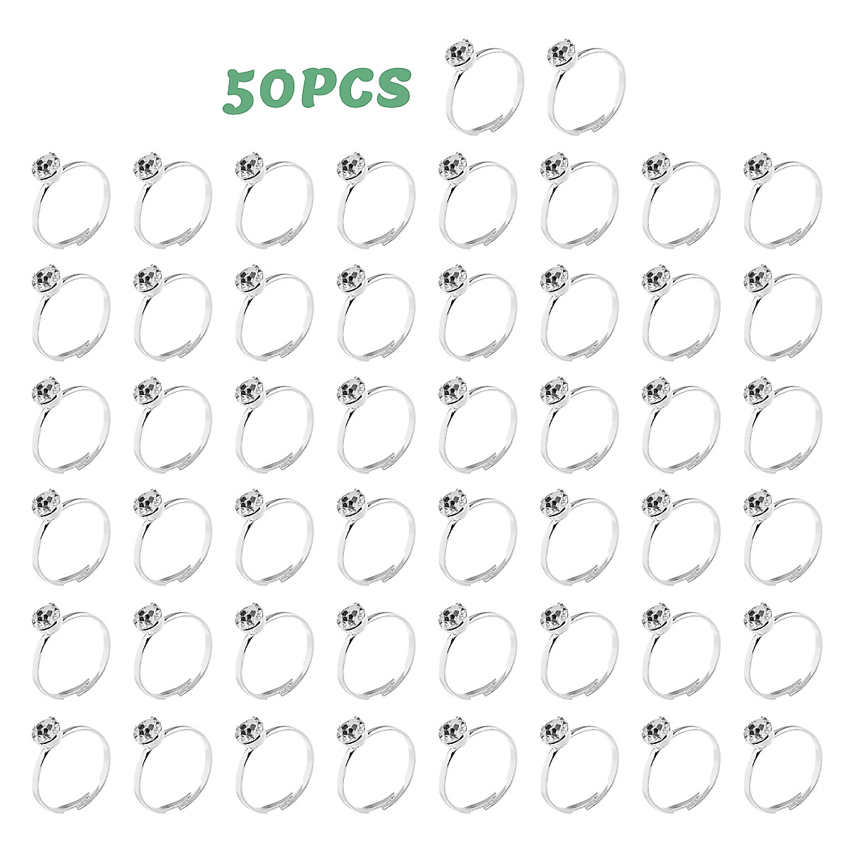 Don't Say Bridal Games, Put A Ring On It Bridal Shower Games,50 Metal rings, Bridal Shower Decorations, Bachelorette Party Games, Wedding Shower Supplies-DSB02