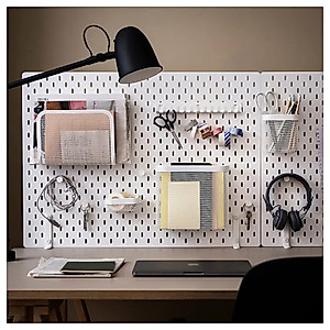 New SKADIS Hook, White ¾ " 10 Pack