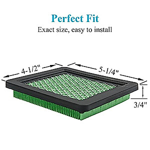 HOODELL GCV160 Air Filter Tune Up Kit for Honda GCV190 GC190 GC160 GX100 Engine HRC216 HRR216 HRR2169VKA HRX217 Lawn Mower, Replace GCV160 Spark Plug 17211-ZL8-023 Air Cleaner