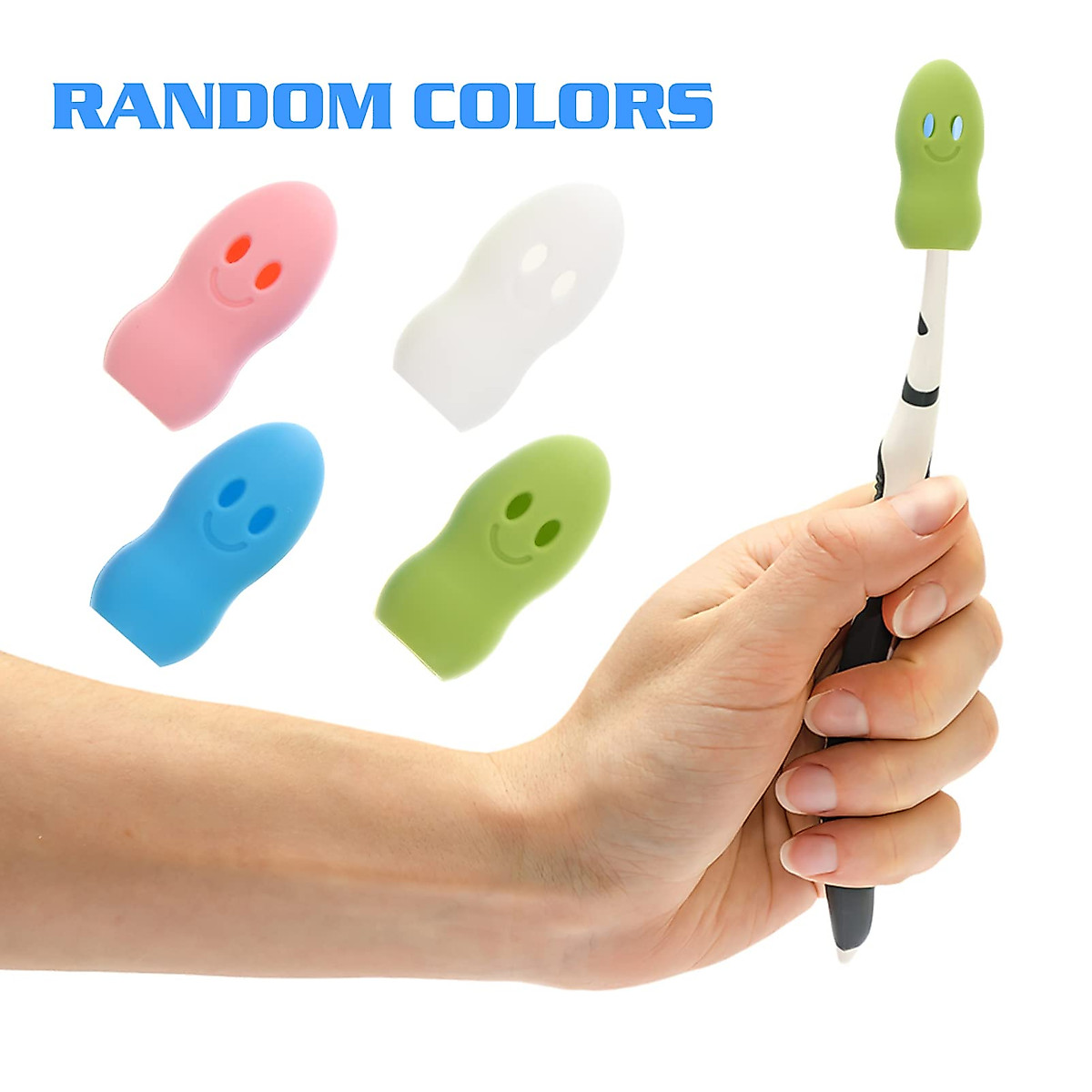 DOITOOL 4Pcs Silicone Toothbrush Head Cover Travel Toothbrush Head Cover Case for Outdoor Camping Travel Home