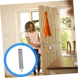 1pc Door Hook Double Sides Hooks Organizer Hooks Punch- Hook Punch Storage Hook Bathroom Hanger Hanging Hook Back Door Hanger Glass Door Hanger Towel Hooks