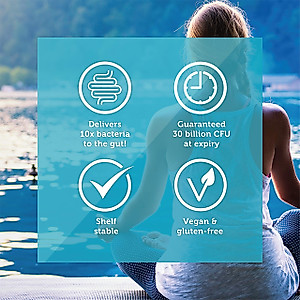 Genuine Health Women's Daily Probiotic for UTI Support, Helps Promote A Healthy Urinary Tract, Multi-Strain, Organic Formula with Cranberry, 30 Capsules