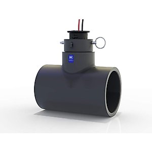 FLOMEC NSF61 Rated QS200-30PW, 3" Ultrasonic Flow Sensor for Required Quality Drinking Water Applications
