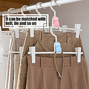 Clothes Hanger Connector Hooks,100PCS Hanger Hooks,Space Saving Cascading Hangers Connection Hooks for Heavy Duty Clothes Closet (Colorful)