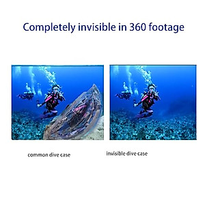Fotoleey Invisible Waterproof Case for Insta360 X3