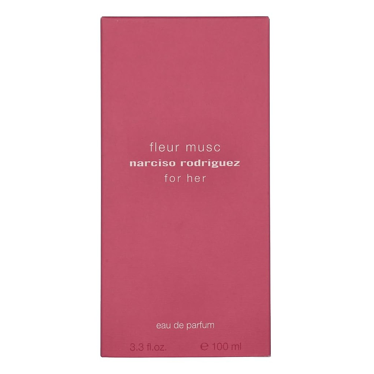 Narciso Rodriguez Fleur Musc for Her 3.3 Ounce Eau De Parfum Spray, 3.3 Ounce