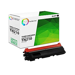 TCT Premium Compatible Toner Cartridge Replacement for Brother TN-210 TN210BK Black Works with Brother HL-3040 3070 3045 3075, MFC-9010 9120 9320 9125 9325 Printers (2,200 Pages) - 2 Pack