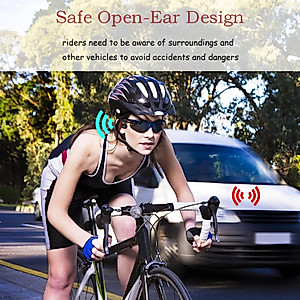 Aimopt Bone Conduction Headphones,Open Ear Headphones Wireless Bluethooth 5.3 Running Headphones,IPX6 Waterproof Bluetooth Headset for Workouts, Night Running, Cycling, Driving (Red)