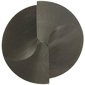 YG-1 - 0121L High Speed Steel NC Spotting Drill Bit, Uncoated (Bright), Straight Shank, Slow Spiral, 90 Degree, 3/16" Diameter x 2-7/16" Length (Pack of 1)