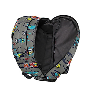 Fisyme Cute Ladybug Bugs Backpack Laptop Bag Daypack Travel Hiking School Backpacks for Men Women Kids Girls Boys