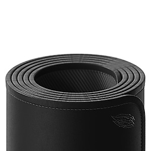 Wraptor Gaming Mouse Pad Extended Extra Large XXL Black 36x18 with Stitched Edges - Laptop, Computer & PC Desk Mat - Nonslip (XXL Extended)