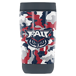 THERMOS Florida Atlantic University OFFICIAL Camo GUARDIAN COLLECTION Stainless Steel Travel Tumbler, Vacuum insulated & Double Wall, 12 oz.