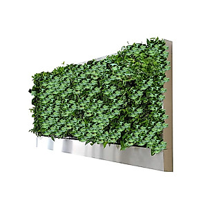 Sinsoledad Faux Ivy Wreaths can be Hung on Walls and Outdoors for Home Kitchen Garden Hall Decorations. A Pack of 12, Each 7.5 feet Long, Green.