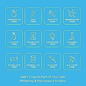 GO SMILE Professional Teeth Whitening Gel Two Pack Bundle - Travel Size Tooth Enamel Whitener & Stain Remover, No Added Sensitivity - Includes Free 1 oz Mini Luxury Toothpaste - 3.4 oz Tubes (2 Pack)